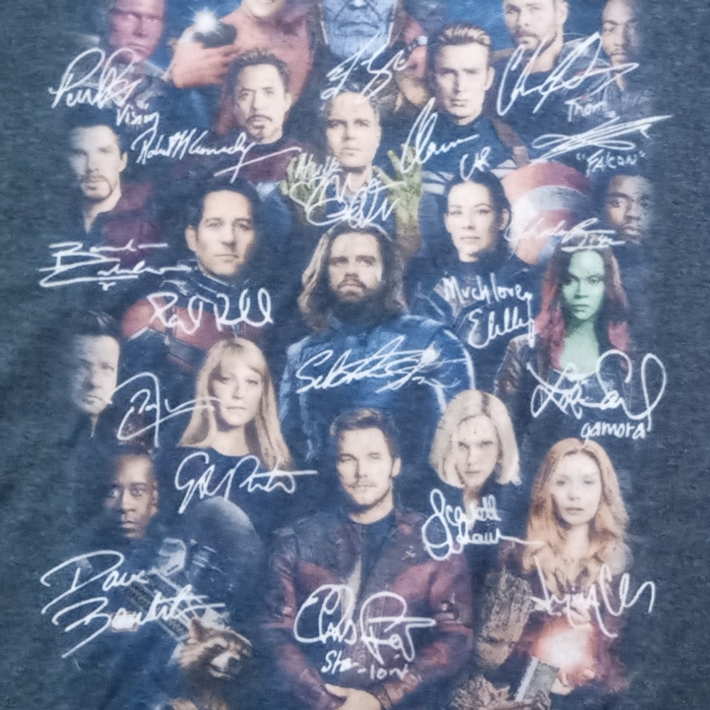 Marvel Mcu Avengers Guardians Infinity Wars Rare T Sh… - Gem